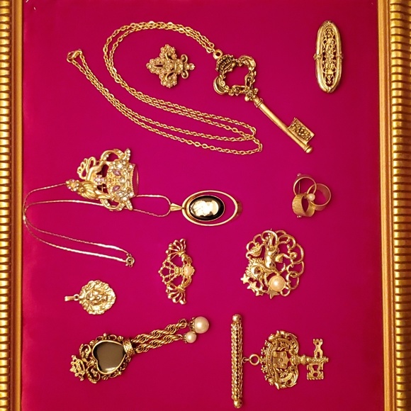 Vintage | Jewelry | Vintage Victorian Revival Jewelry Collection Lot ...